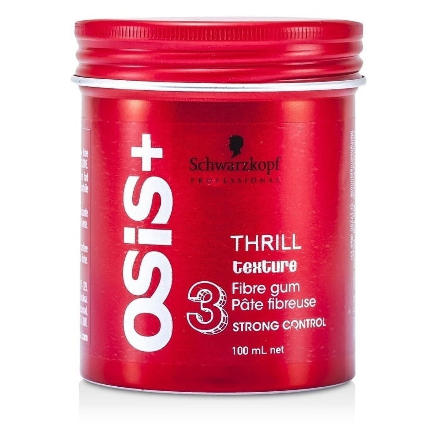 Schwarzkopf Osis+ Thrill Fibre Gum, Strong Control Styling Agent, 100ml ...