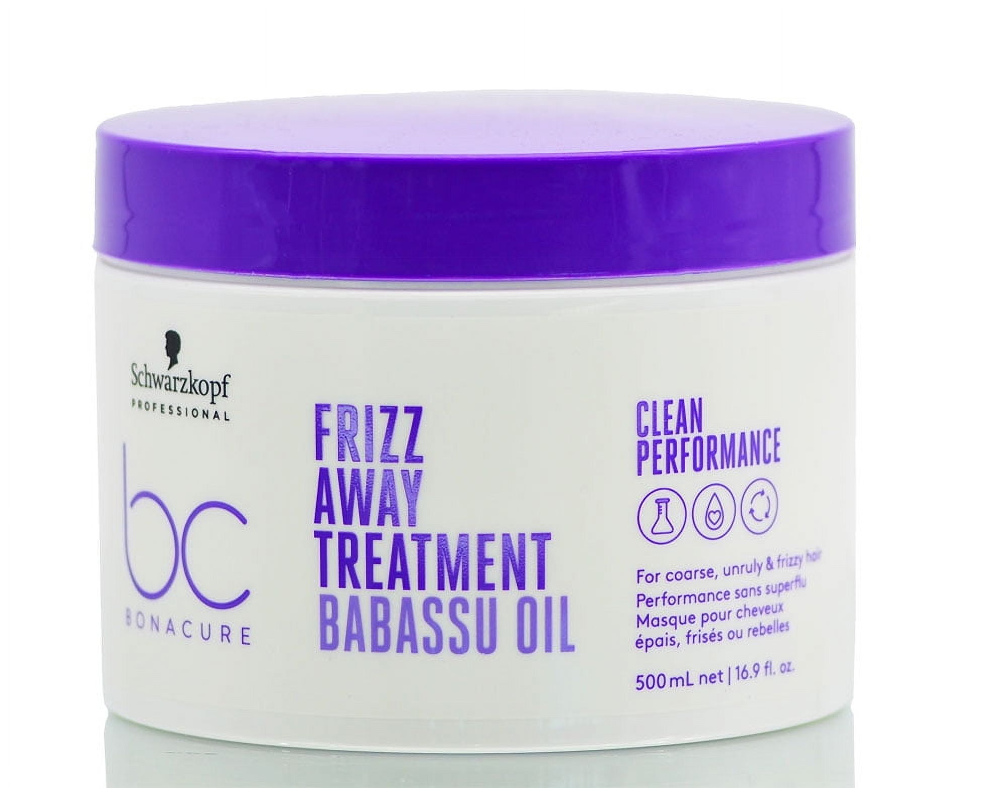 Schwarzkopf Professional BC Bonacure Babassu Oil Frizz Away Treatment ...
