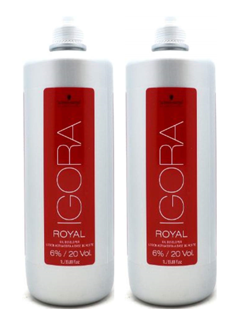 Schwarzkopf Professional Igora Royal Developer 6% / 20 Volume 33.8 oz (Pack Of 2) - Walmart.com