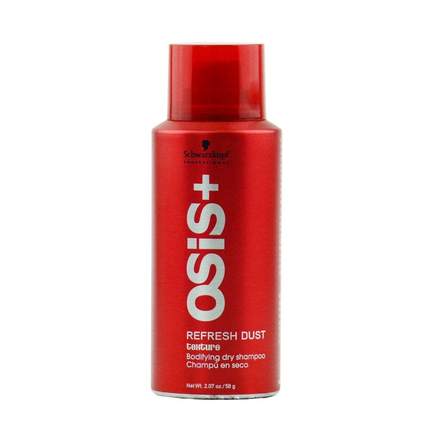 Schwarzkopf OSiS+ Refresh Dust Dry Shampoo, 2.07 Oz, Texture, Volume ...