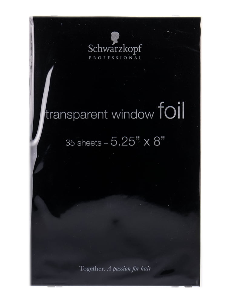 Schwarzkopf Professional Transparent Window Foil ( 35 Sheet - 5.25" x 8 ...