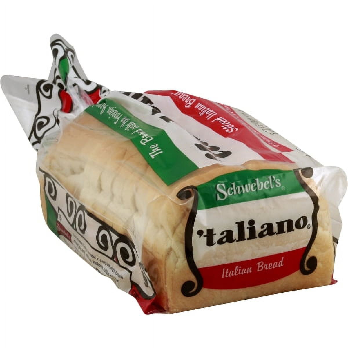 Schwebel's 'Taliano Italian Bread Loaf, 16 oz, 17 Count - Walmart.com