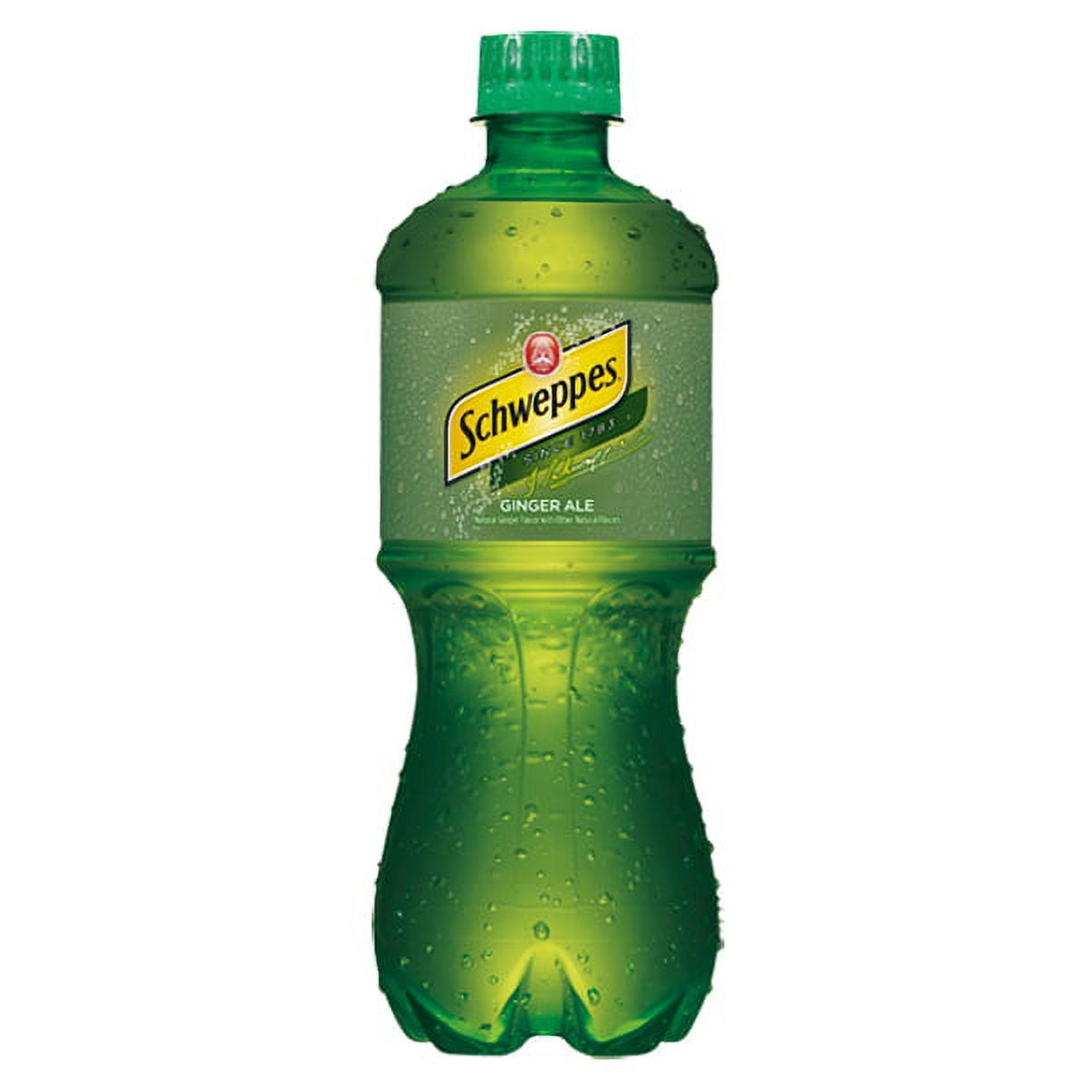 Schweppes Ginger Ale, 20 oz Bottles (Pack of 24) - Walmart.com