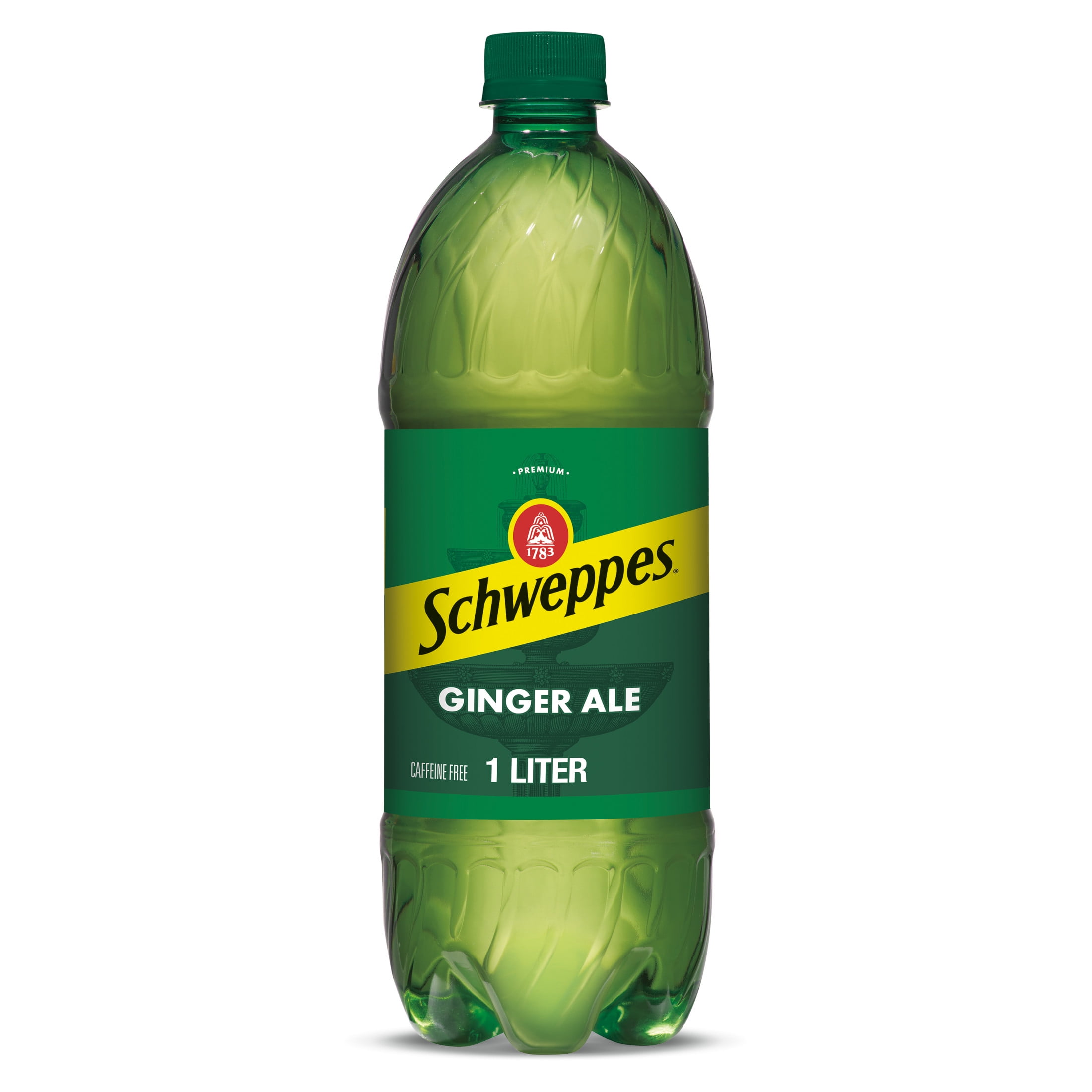 Schweppes Ginger Ale Soda, 1 L bottle - Walmart.com