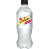 Schweppes Raspberry Lime Sparkling Water Beverage, 20 fl oz bottle ...