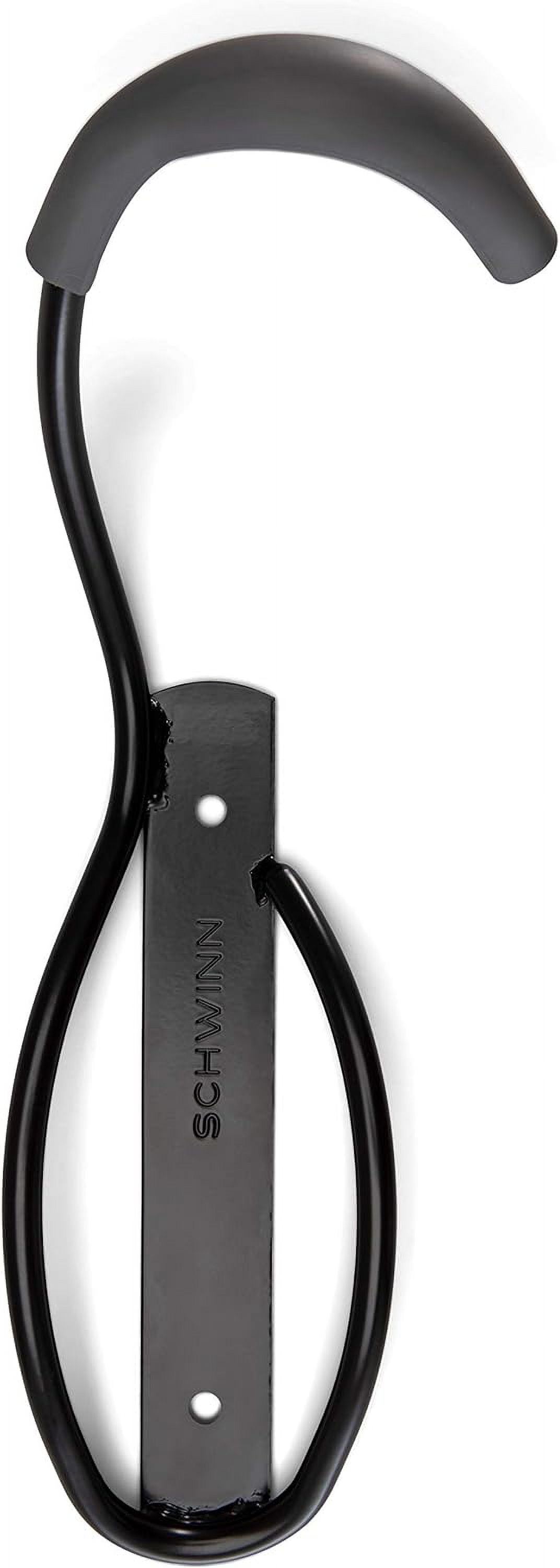 Schwinn Vertically Stored Bicycle Wall Mount Hook, Black - Walmart.com