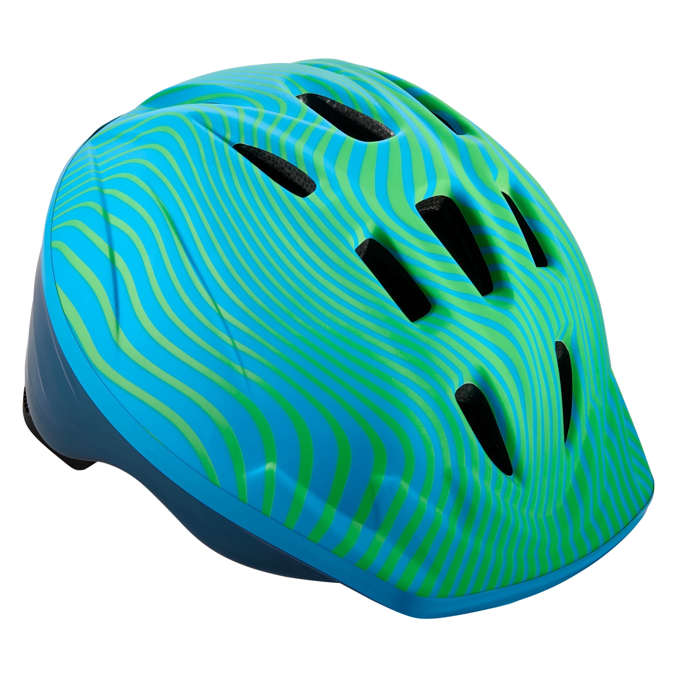 Schwinn Classic Toddler Bicycle Helmet, Ages 3 - 5, Blue and Green ...