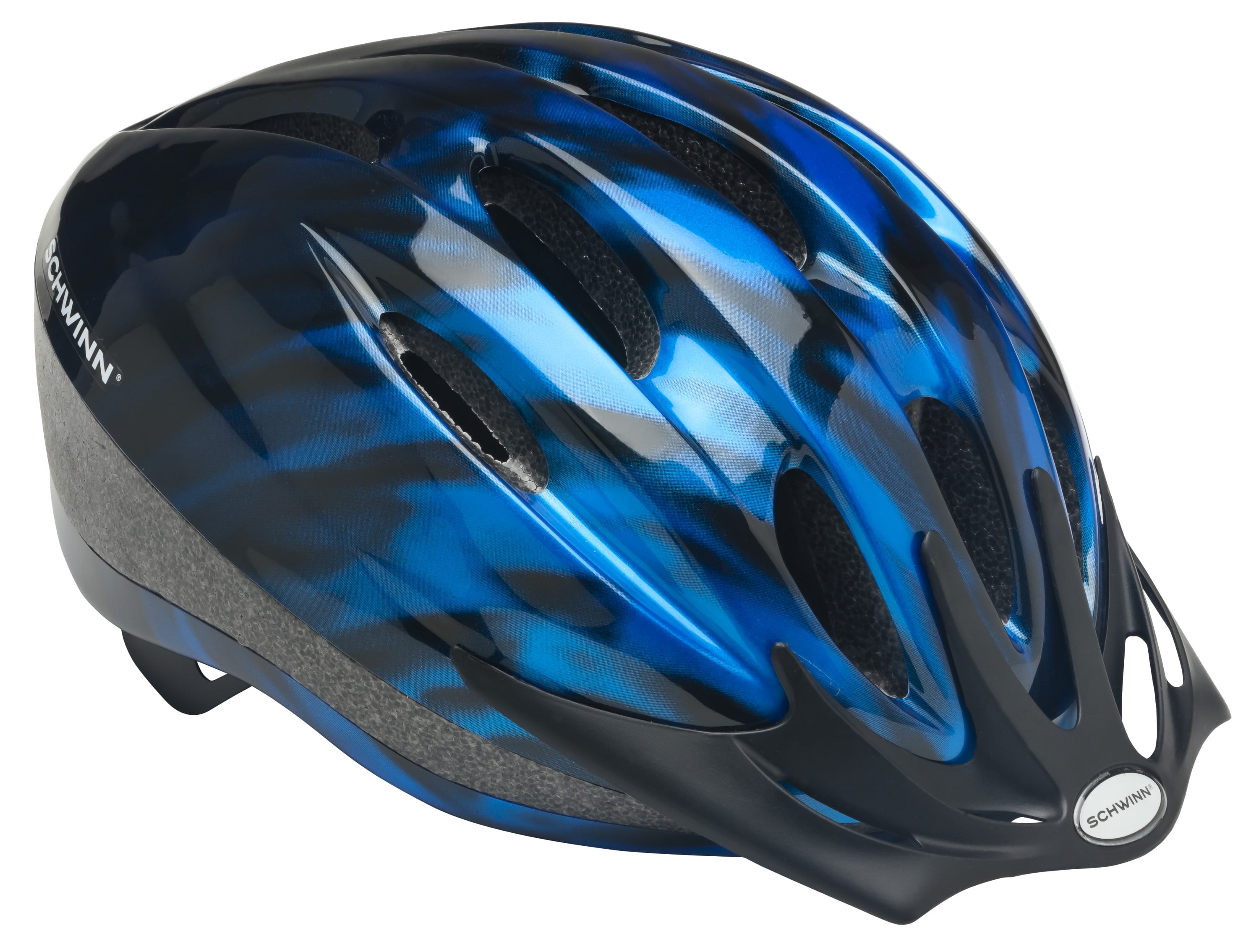 Schwinn Intercept Adult Bicycle Helmet, Ages 14 +, Blue - Walmart.com