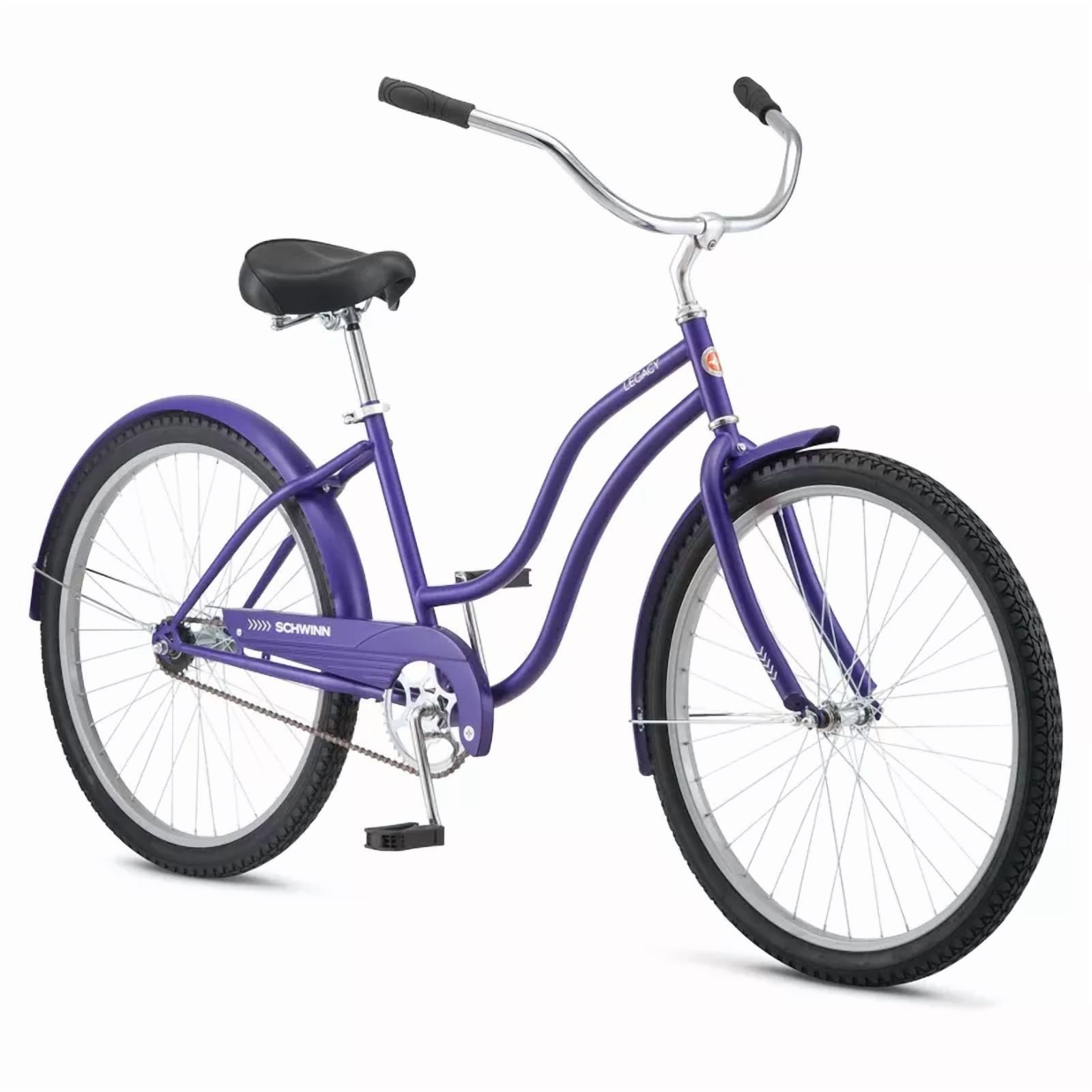 Schwinn Legacy Women's 26" Cruiser Bike - Purple - Walmart.com
