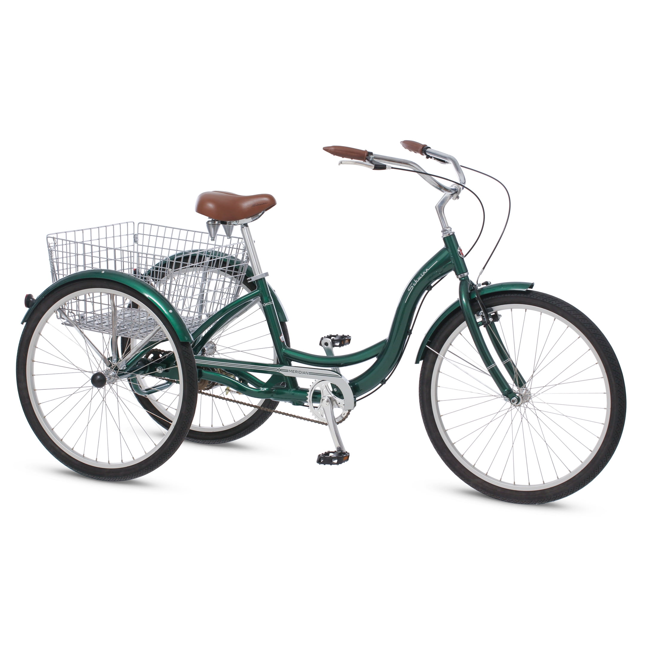 Schwinn, Adult Tricycle, 26 Inch Wheels, Single Speed, Green - Walmart.com