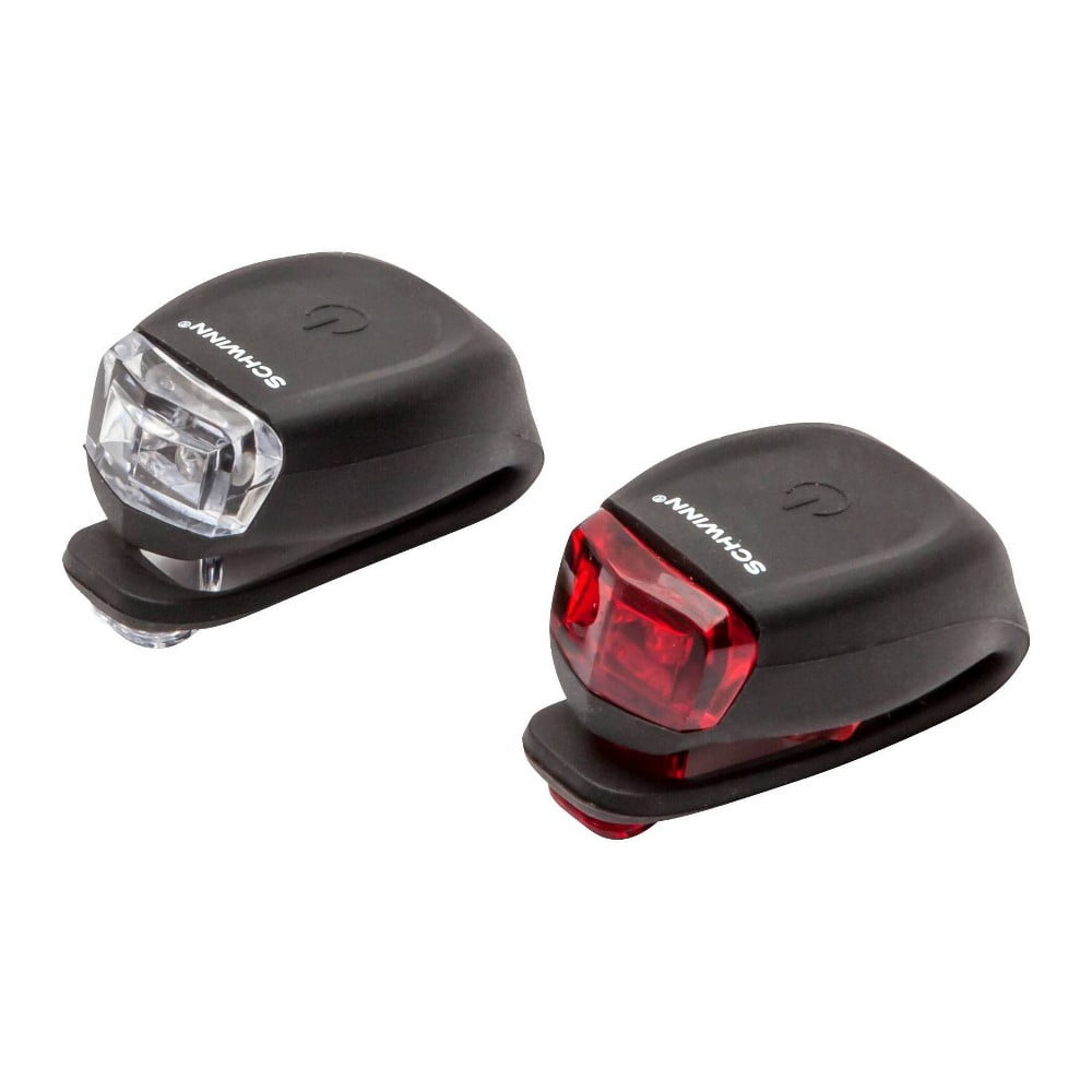 Schwinn Quick Wrap Bike Lights 2LED - Black - Walmart.com