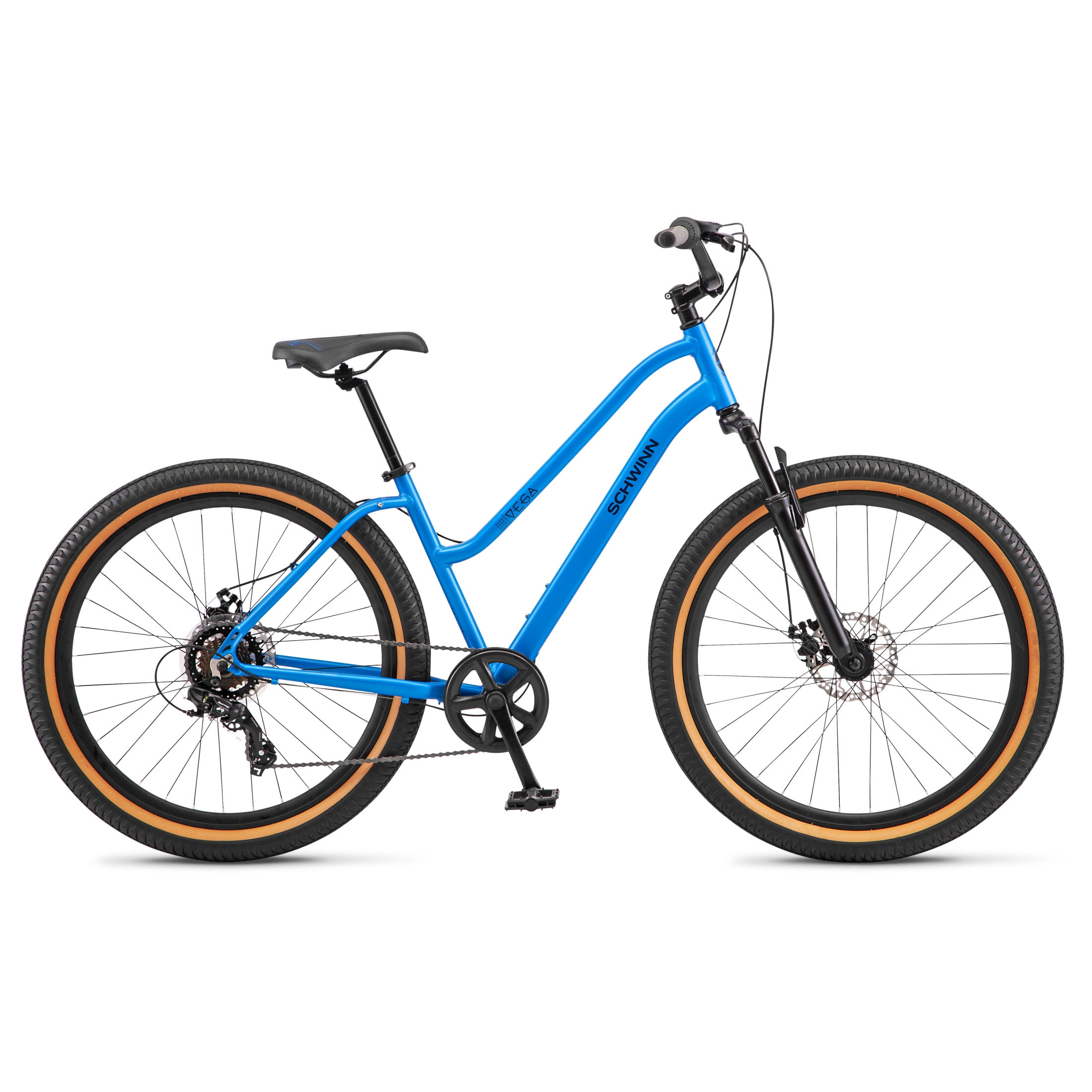 Schwinn Vega Comfort Hybrid Bike, 27.5-Inch Wheels, Step - Thru Frame ...