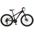 Schwinn Sidewinder Mountain Bike; 24-Inch wheels, 21-speeds, Black ...