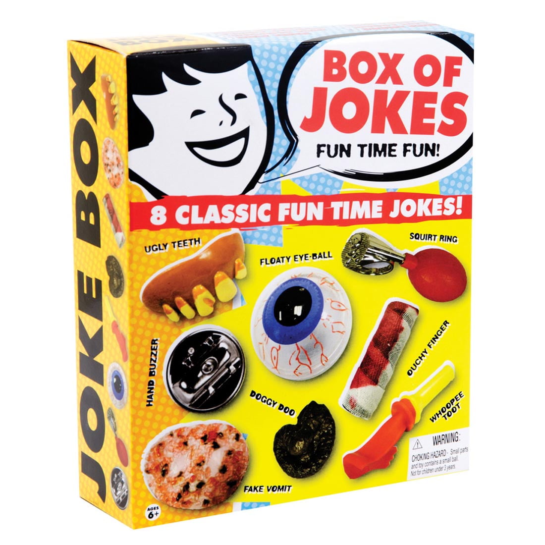 Schylling Kids Finger Toys - Box of Jokes Novelty Game with 8 Classic ...