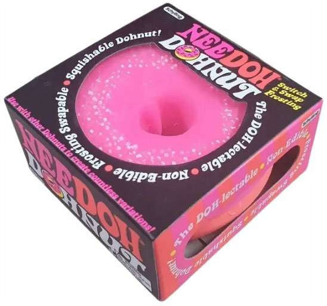 Schylling NeeDoh Squeezable Dohnut Stress Ball, Pink - Walmart.com