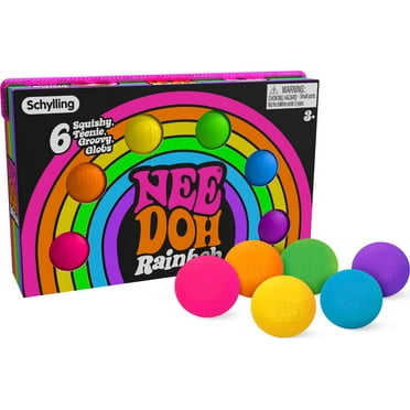 Schylling Nee Doh Nice Cube, Squeezable Dough Ball, Stress Relief ...
