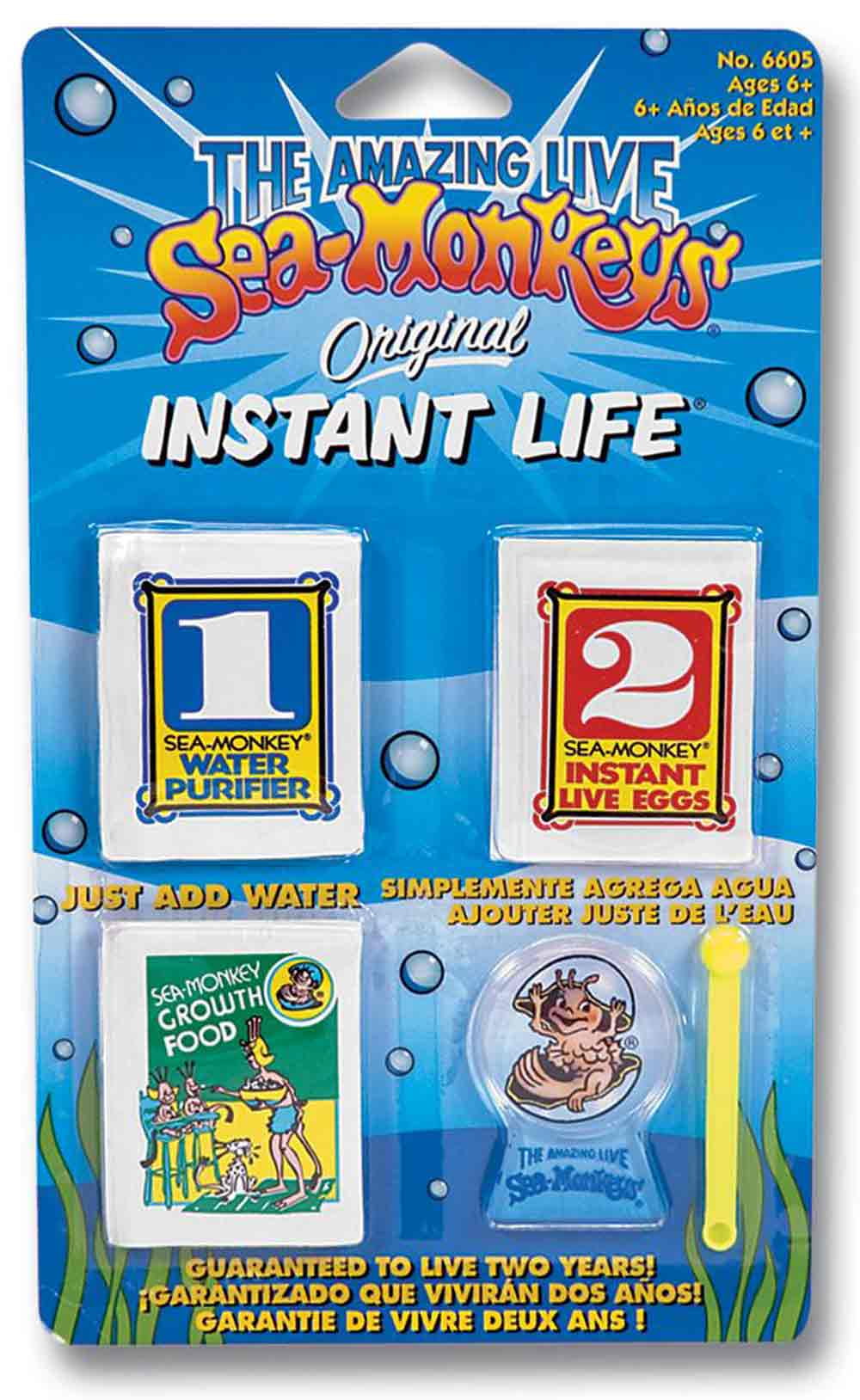 Sea Monkey Instant Life Starter Set: Underwater Toy with Cute Aquatic ...
