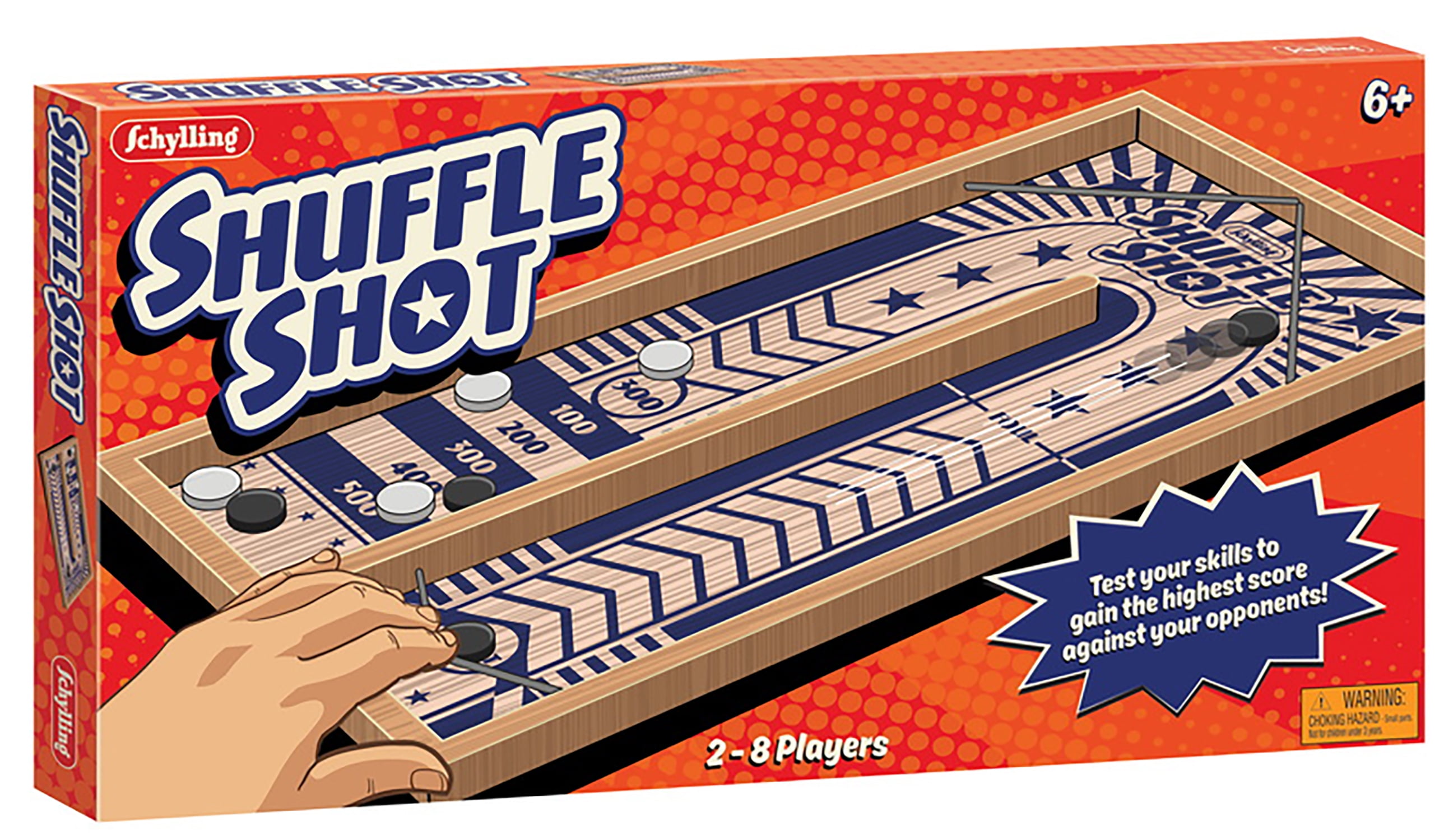 Schylling Shuffle Shot Action Game - Walmart Business Supplies