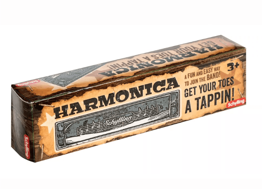 Schylling THAR24 Tin Harmonica - Walmart.com