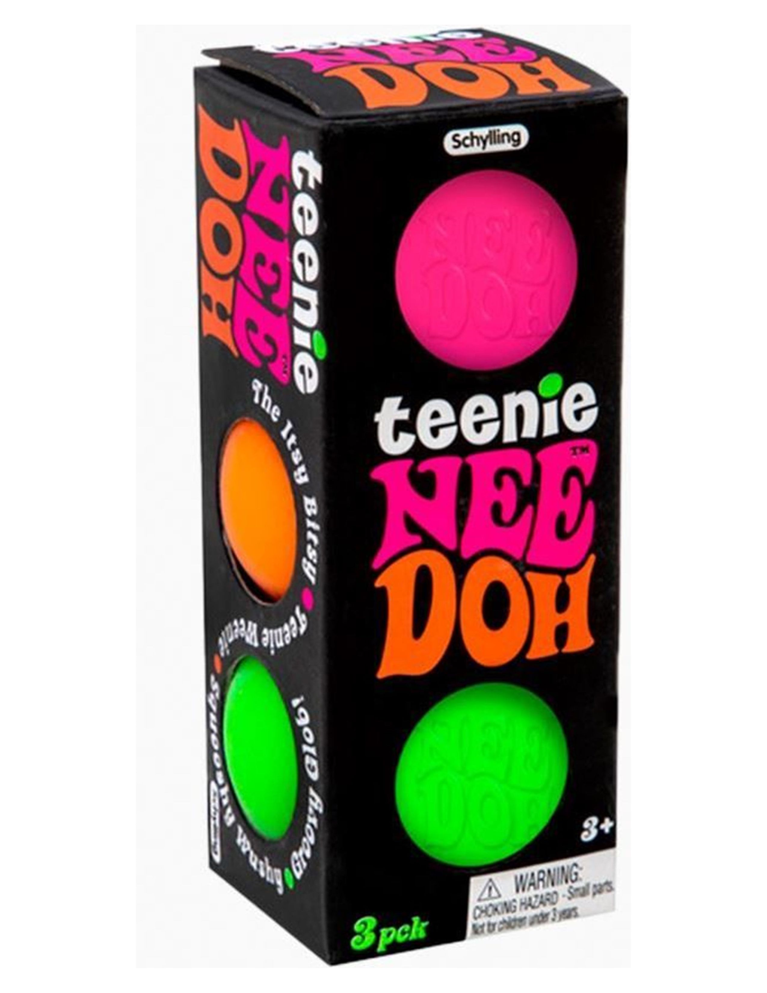Schylling Nee-Doh Happy Snappy, Air Filled Fidget Ball | Ages 3 ...