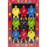 Schylling, Wooden Stacking Robot Figures, 9ct, Balance Building ...
