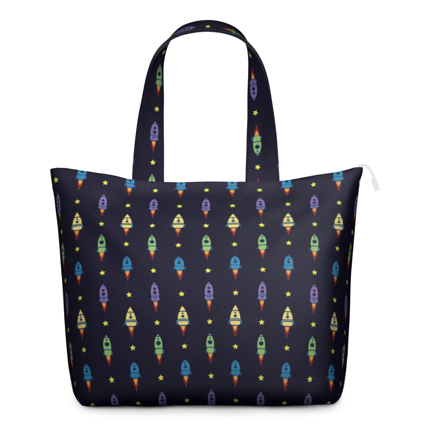 Sci-Fi Lovers Travel Tote - Large Capacity Weekender Bag with Zipper ...