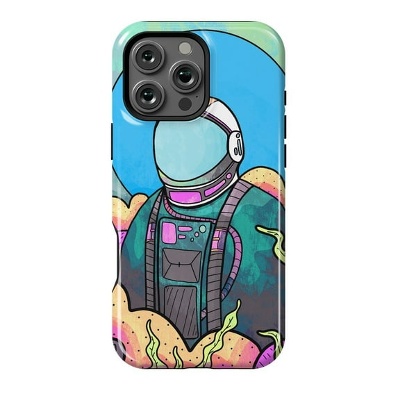 Sci-Fi Planet Explorer Space Phone Case for iPhone 11 12 13 14 15 16 ...
