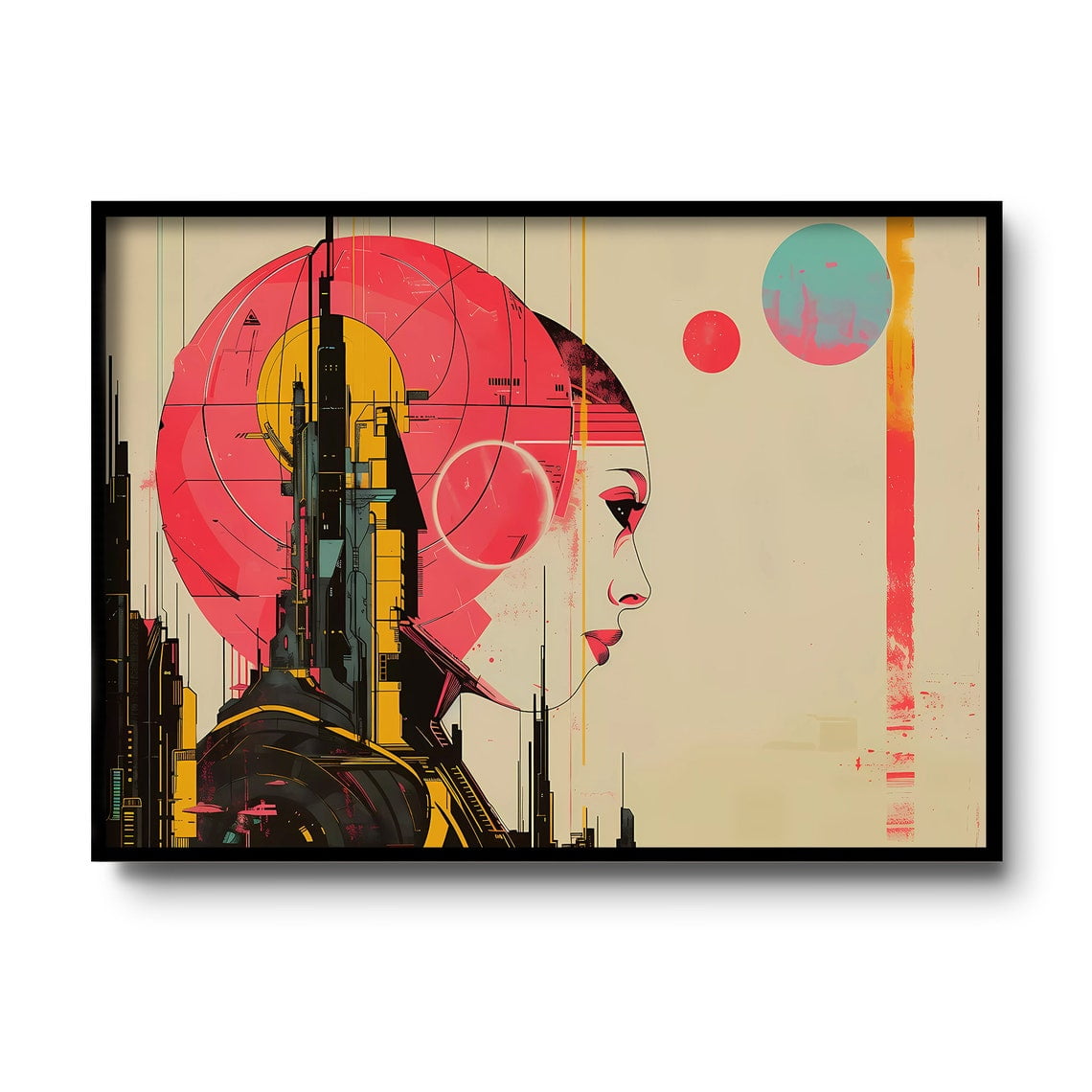 Sci-Fi Wall Art, Futuristic Architecture Art Print, Blade Runner ...