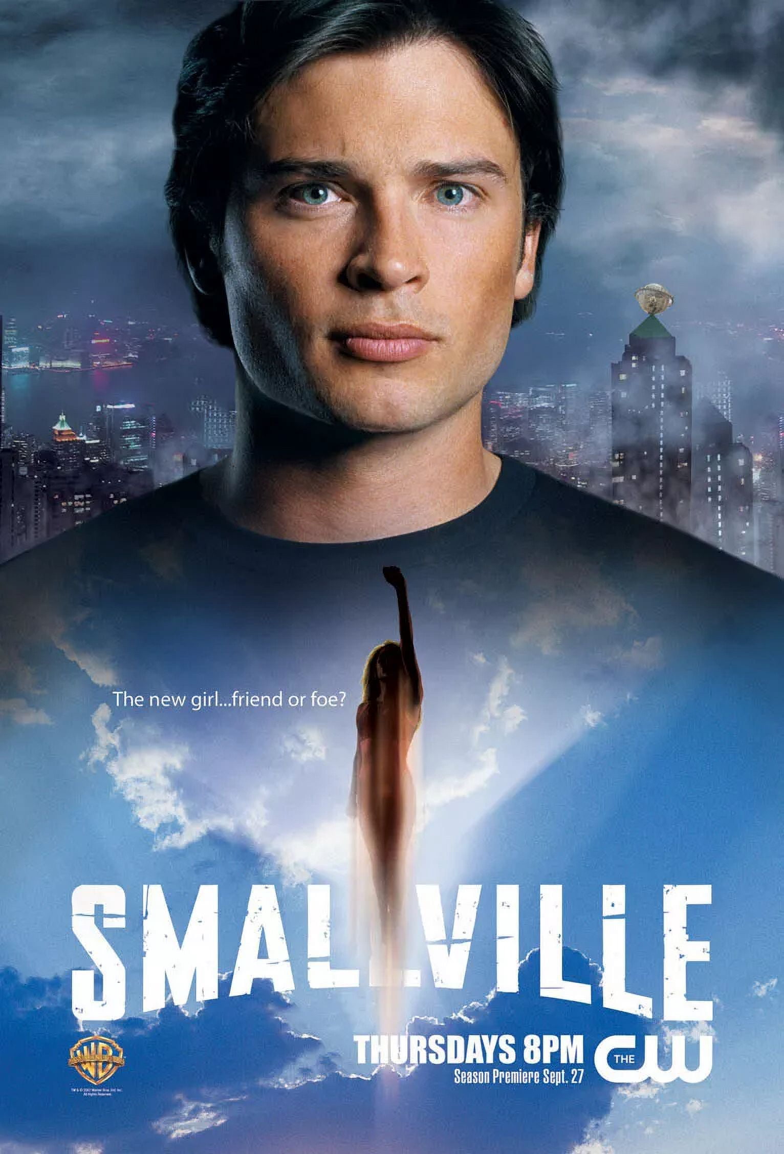 Sci-fi Art Print Promo Poster "SMALLVILLE" Superman Wall Decor DC ...