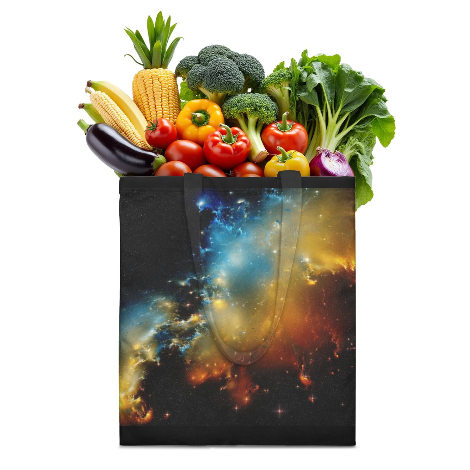 Sci-fi Lovers Canvas Tote Bag – Space Galaxy Astronaut Planet Starry ...