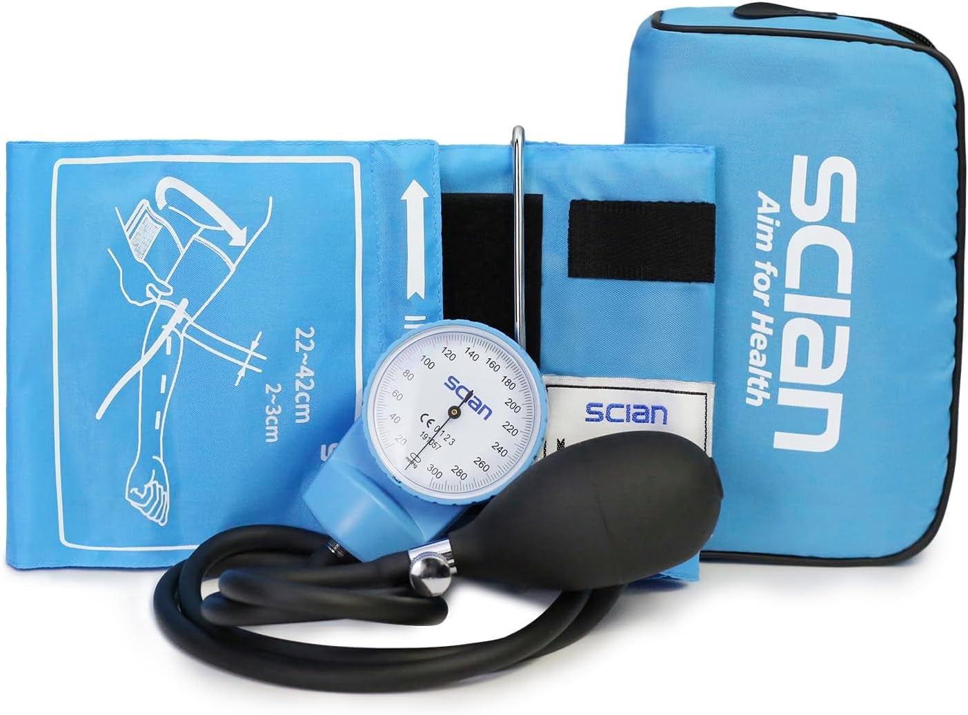 Scian Aneroid Sphygmomanometer Blood Pressure Cuff with D-Ring ...