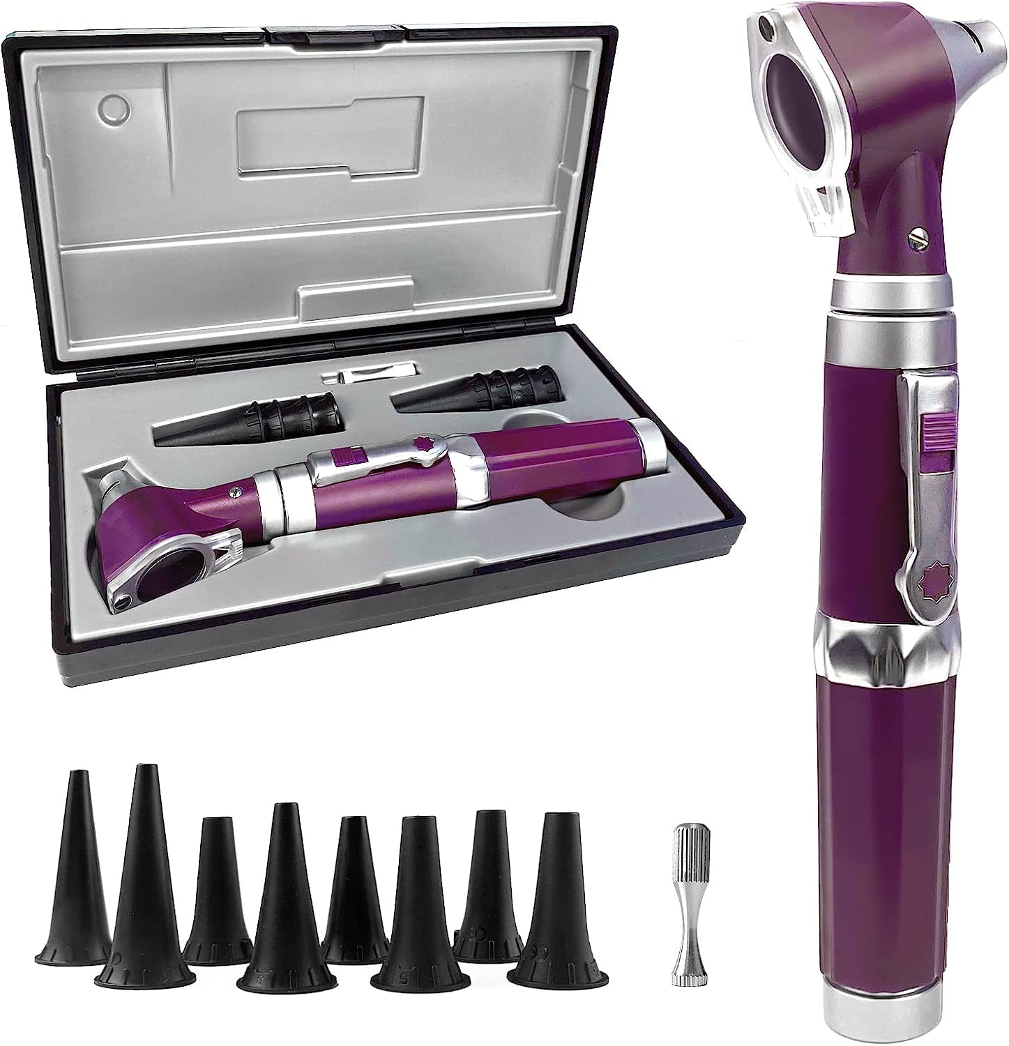 Scian Otoscope Ear Scope with Light Ear Infection Detector and Pocket ...