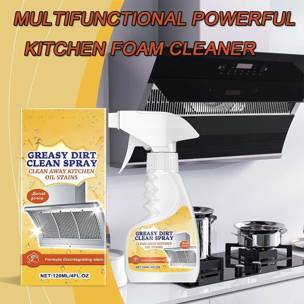 Sciasi Multifunctional Powerful Kitchen Foam Cleaner, 120ml/4fl.Oz ...