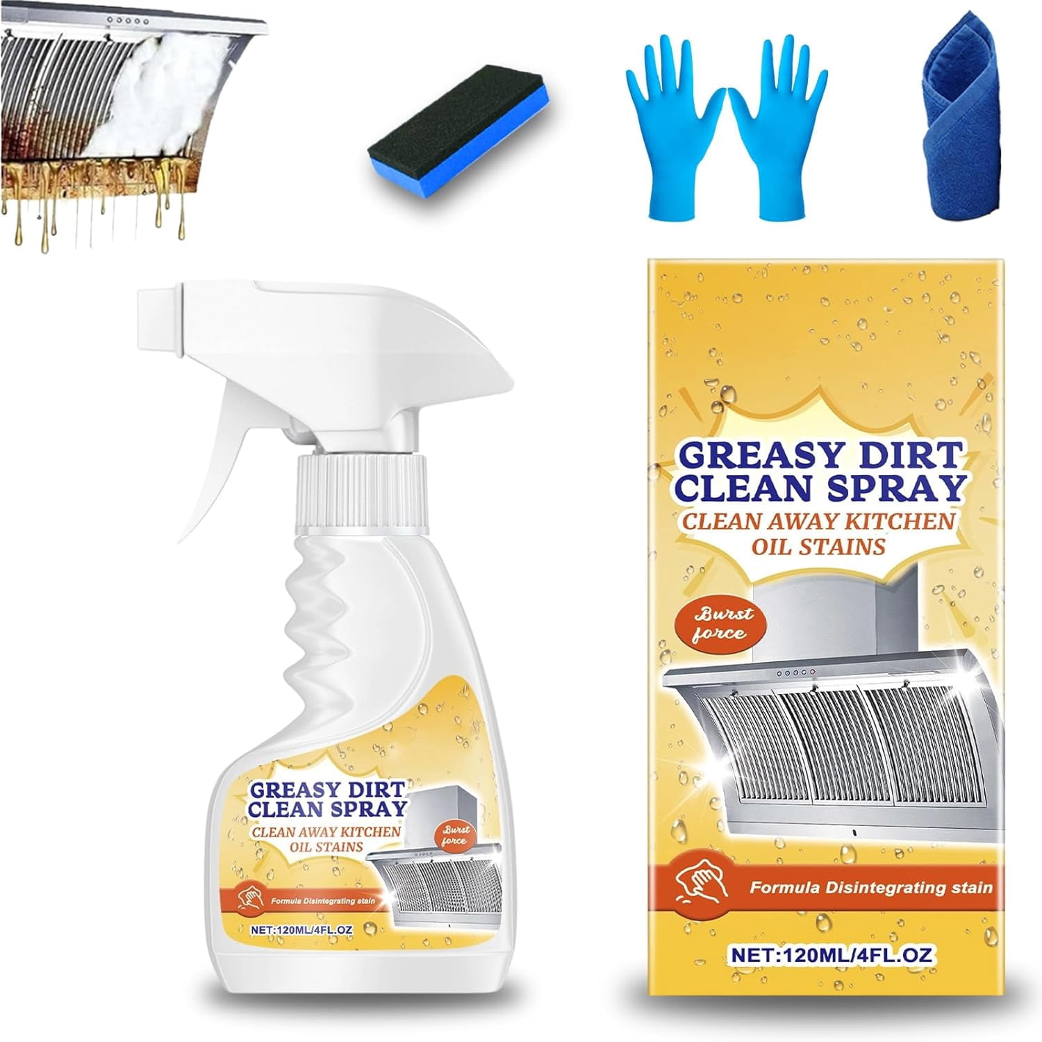 Sciasi Multifunctional Powerful Kitchen Foam Cleaner, 2025 Upgraded All ...