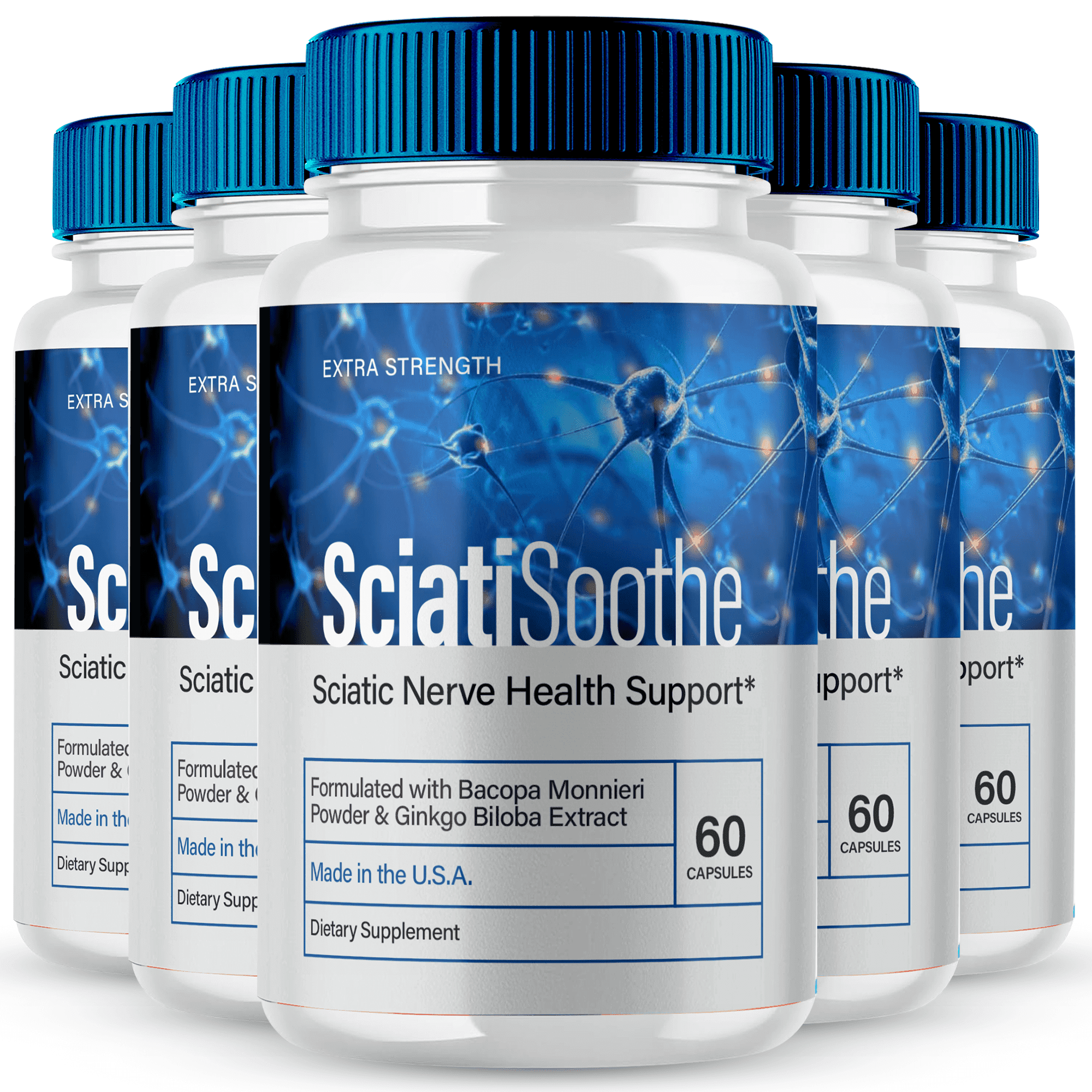 SciatiSoothe Brain Supplements for Memory and Focus Capsules Sciati ...
