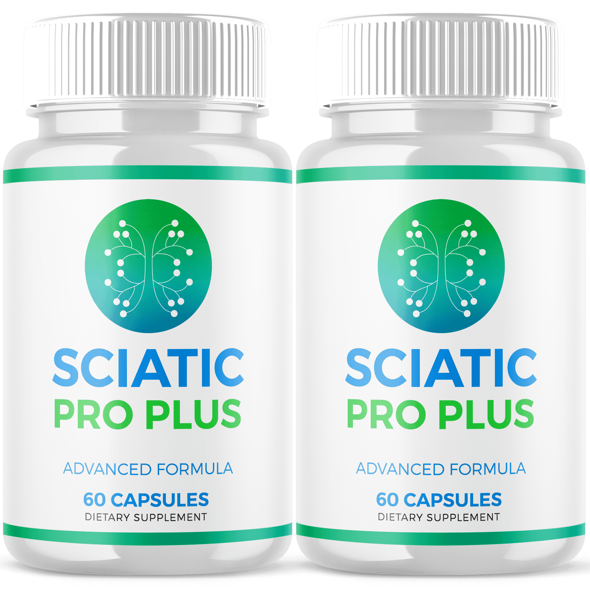 Sciatic Pro Plus Advanced Nerve Health Support Pills Natural Vitamin Supplement 120 Capsules ...