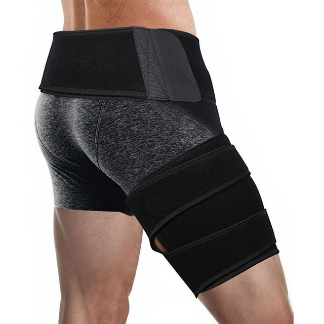 Sciatica Pain Relief Leg Wrap: Hip, Back Compression Groin Support for ...