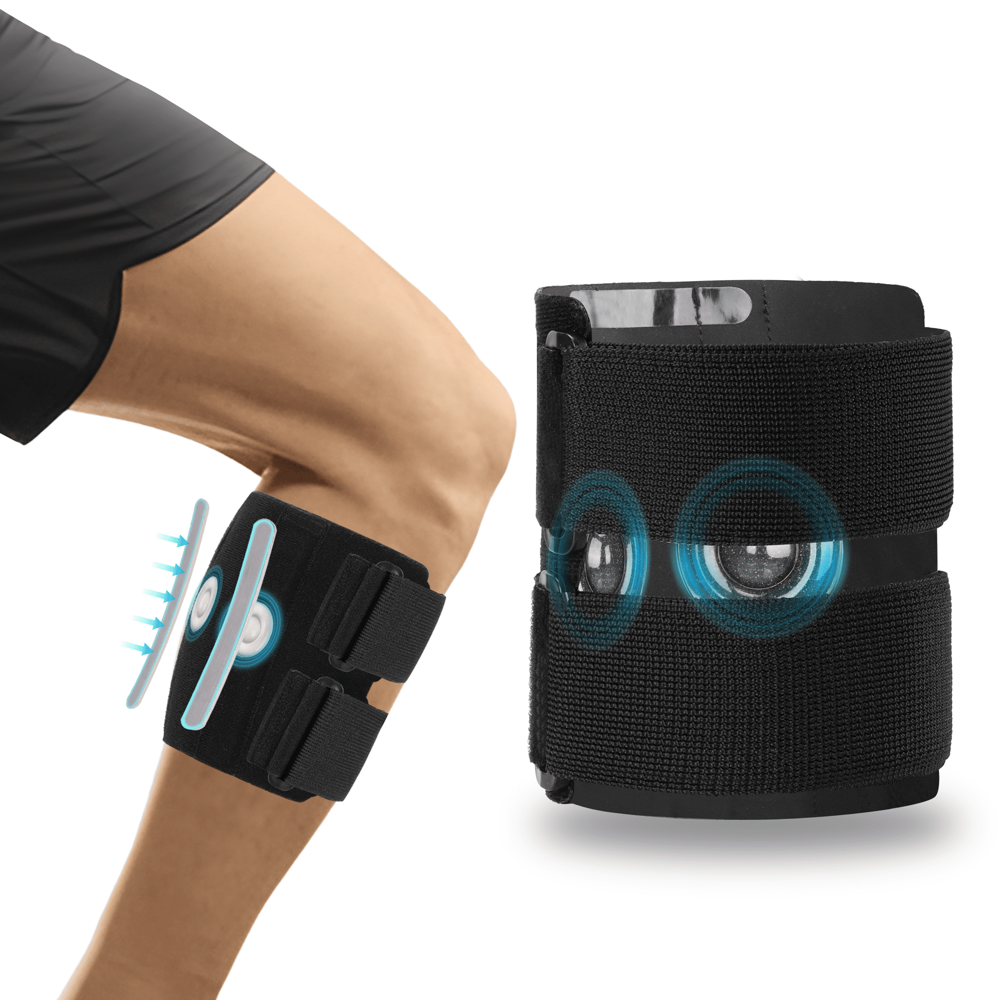 Sciatica Pain Relief Devices Brace, Calf Brace with Dual Movable ...
