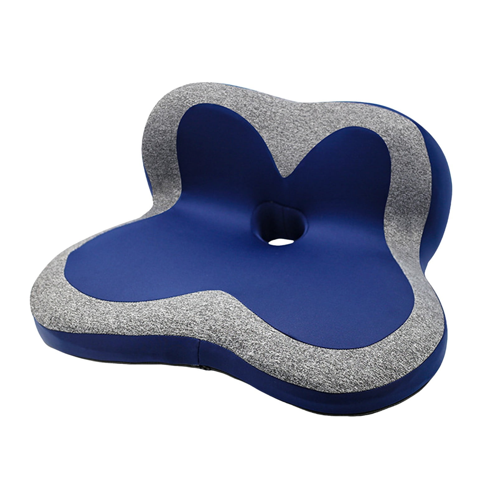 Sciatica Seat Cushion Memory Sponge Chair Pillow Tailbone Back Lumbar ...