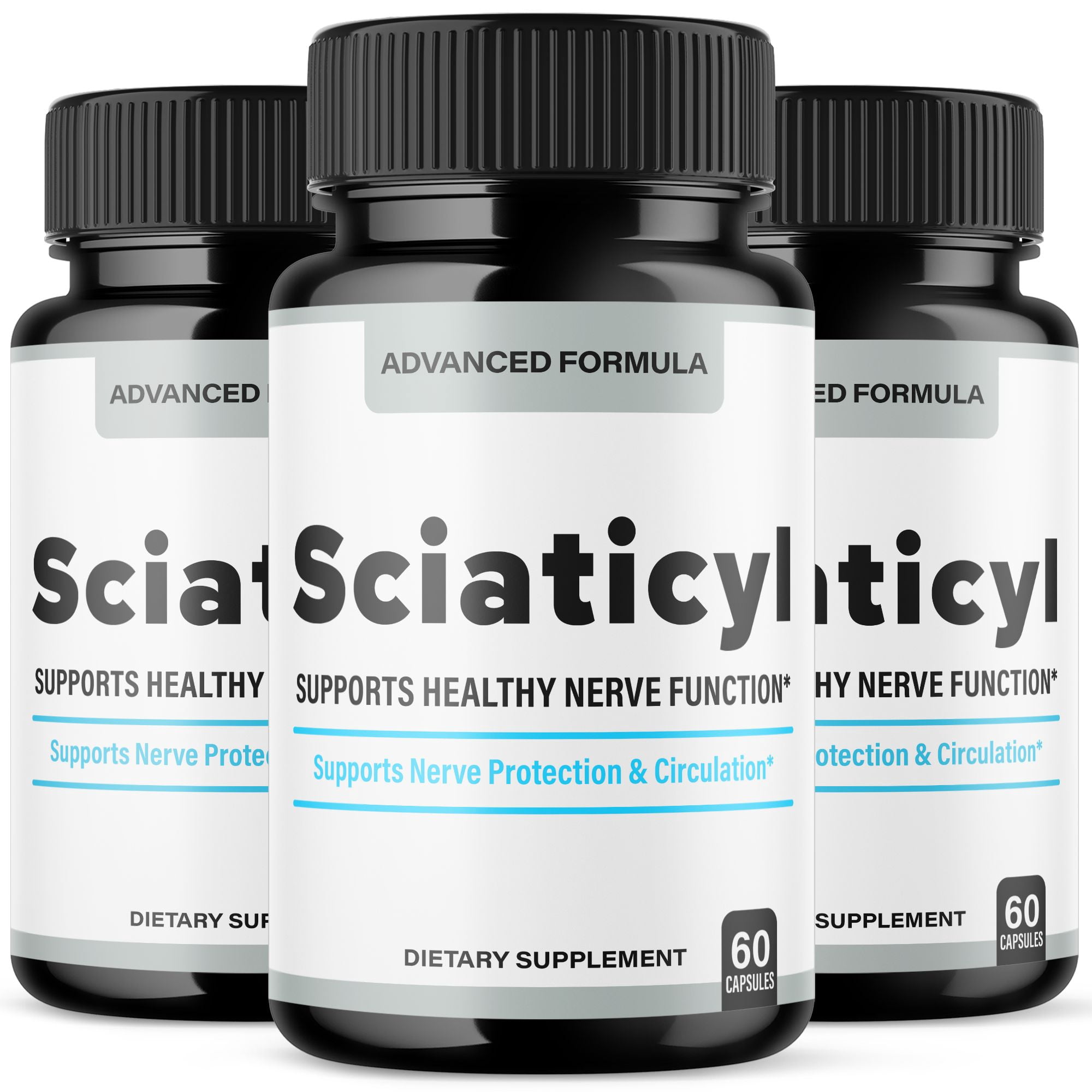 Sciaticyl Advanced Nerve Health Support Pills Natural Vitamin ...