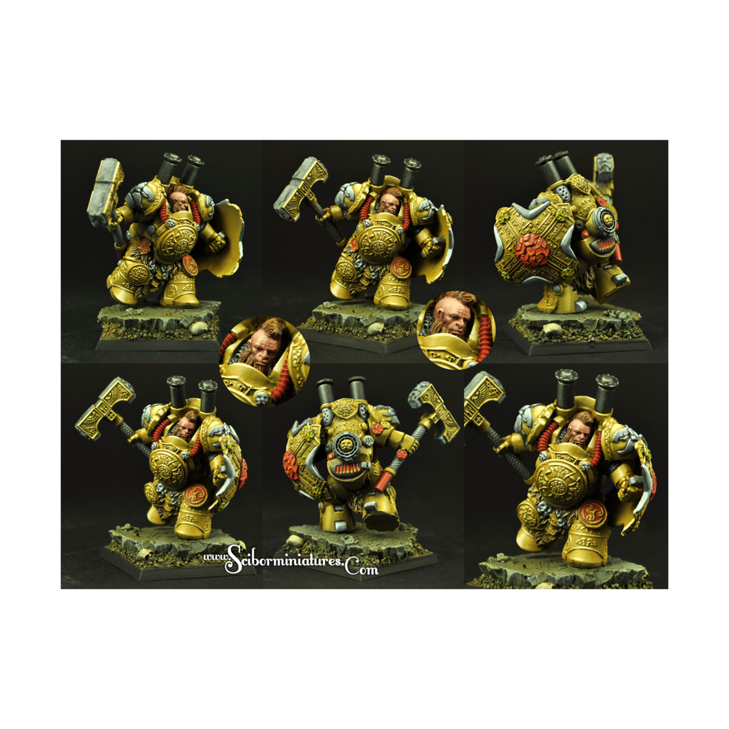 Scibor Monstrous Miniatures Dwarf Steam Thunder #2 New - Walmart.com