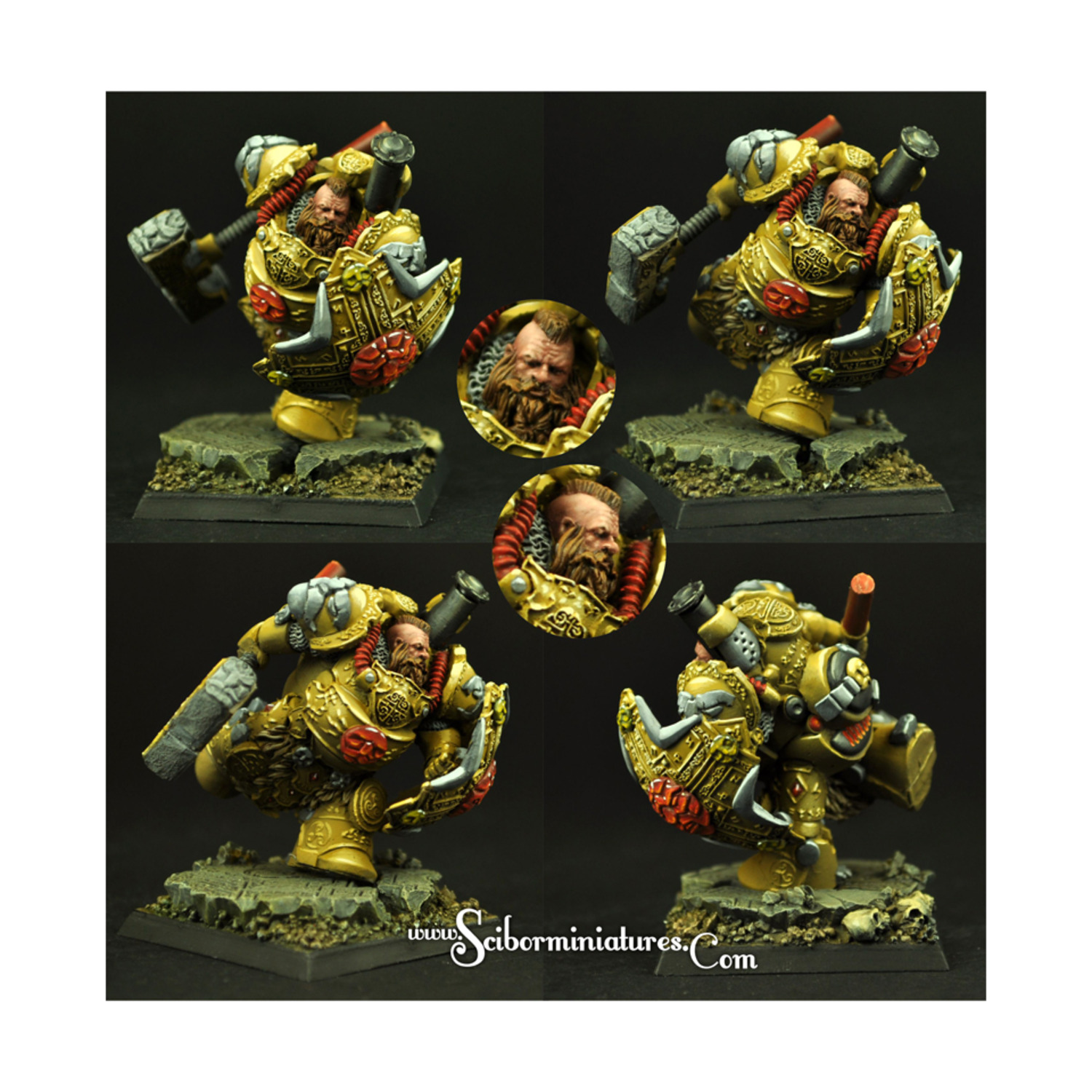 Scibor Monstrous Miniatures Dwarf Steam Thunder #3 New - Walmart.com