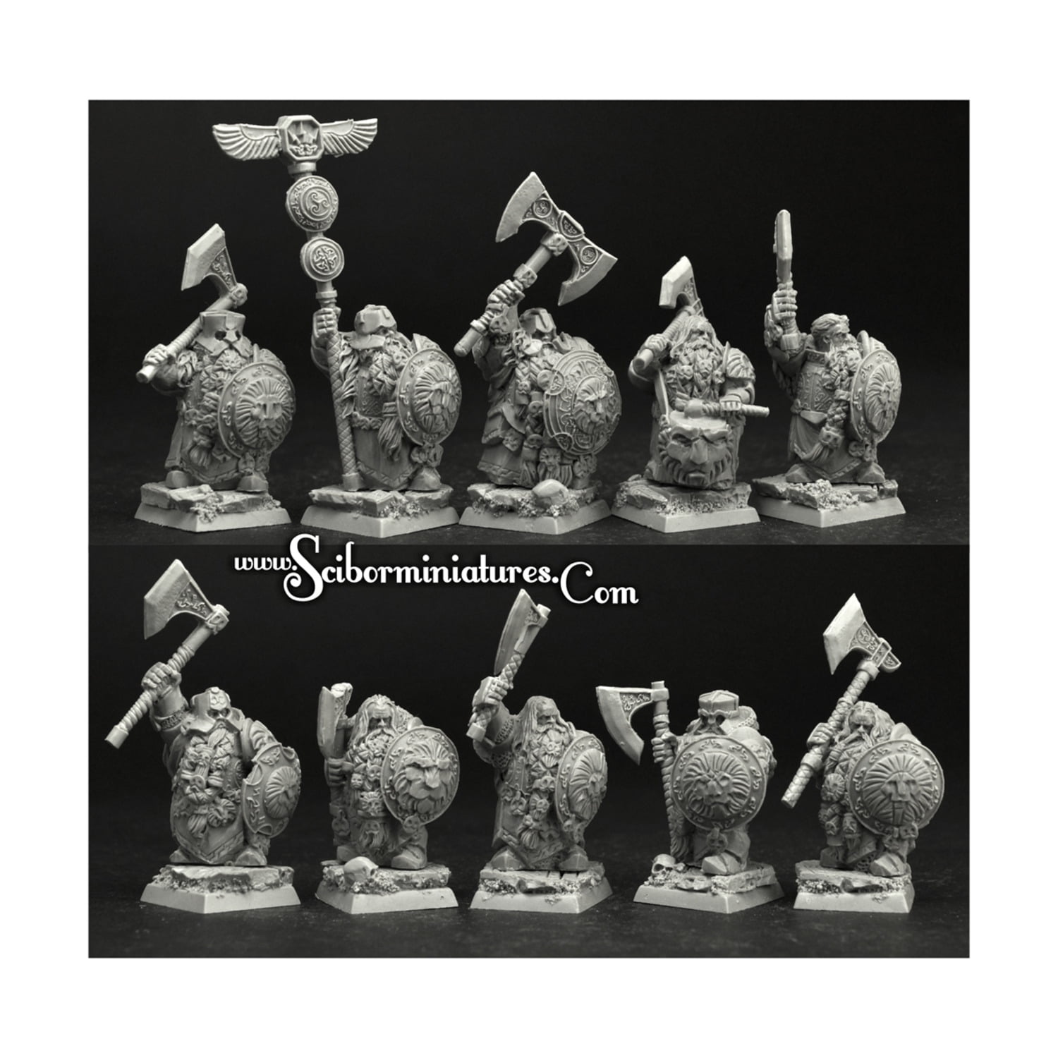 Scibor Monstrous Miniatures Dwarves Lion Guard New - Walmart.com