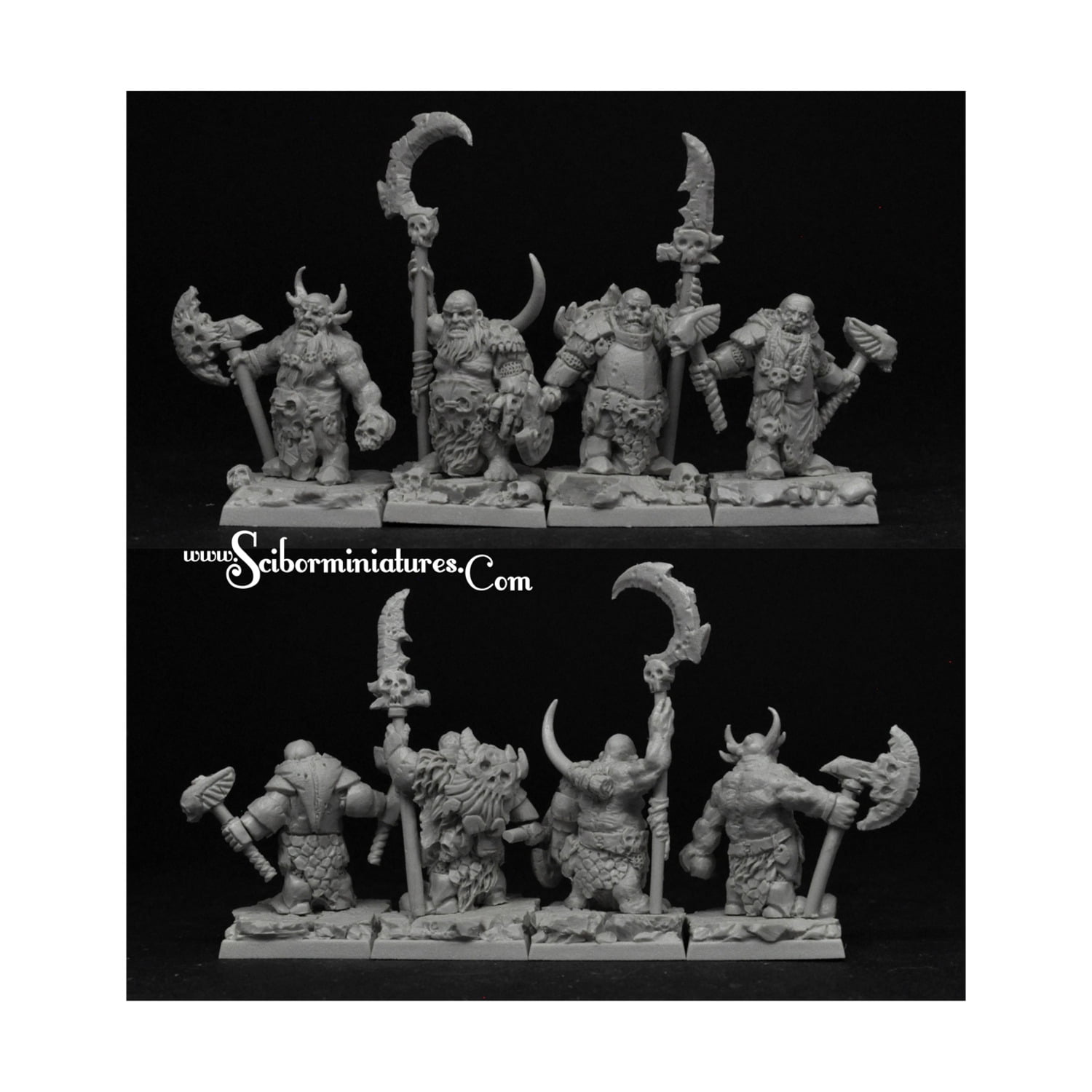 Scibor Monstrous Miniatures Evil Dwarf Lords Set #5 New - Walmart.com