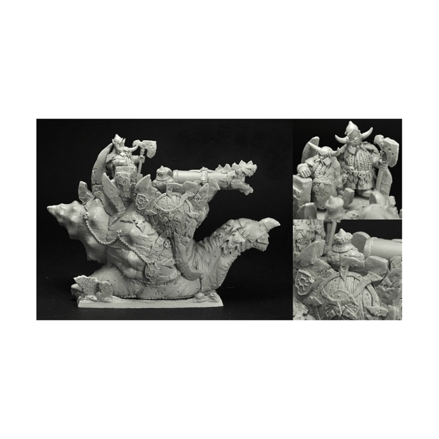 Scibor Monstrous Miniatures Evil Dwarves Snail Cannon New - Walmart.com
