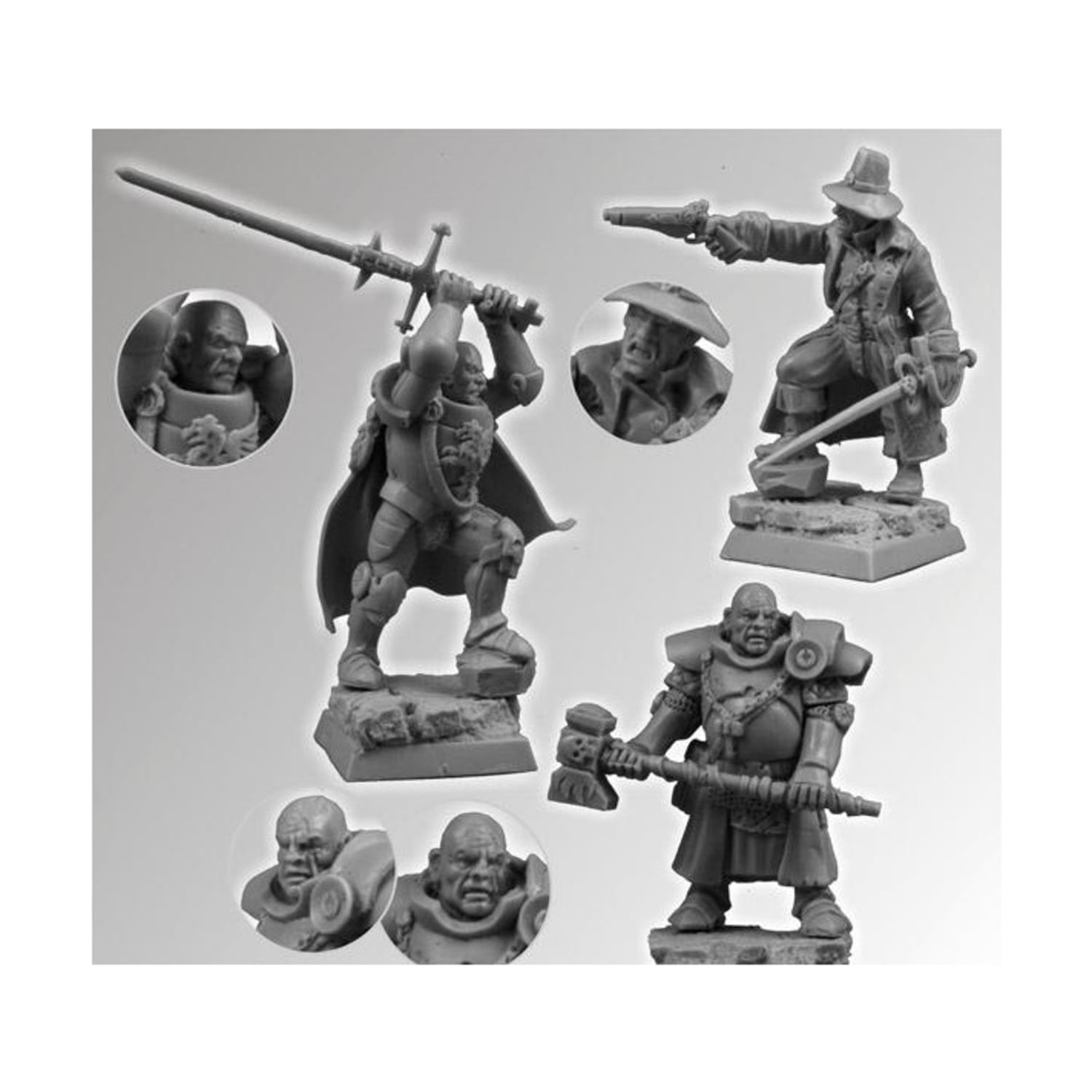 Scibor Monstrous Miniatures Fantasy Characters #1 New - Walmart.com