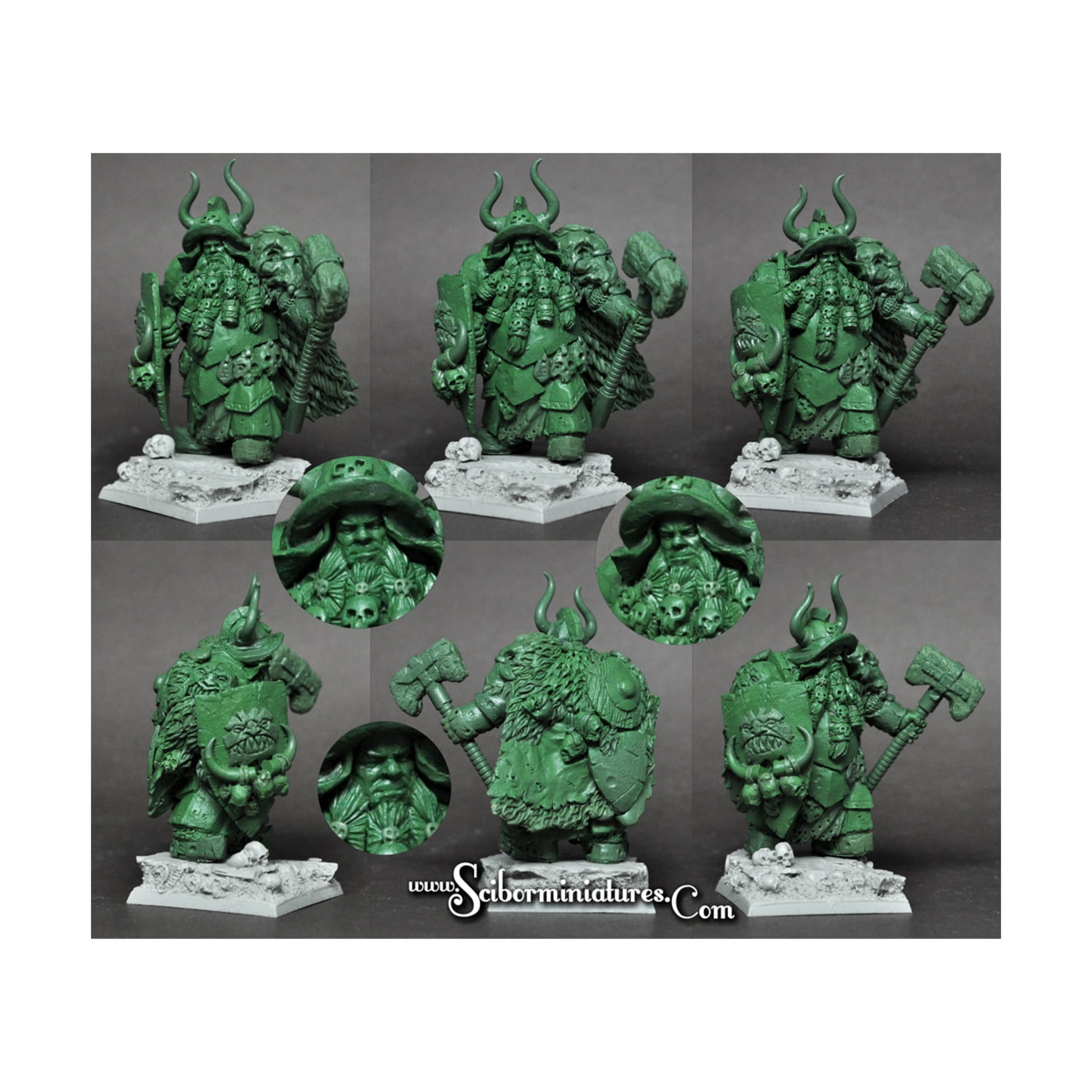 Scibor Monstrous Miniatures Mongolian Ogre Chief #2 New - Walmart.com