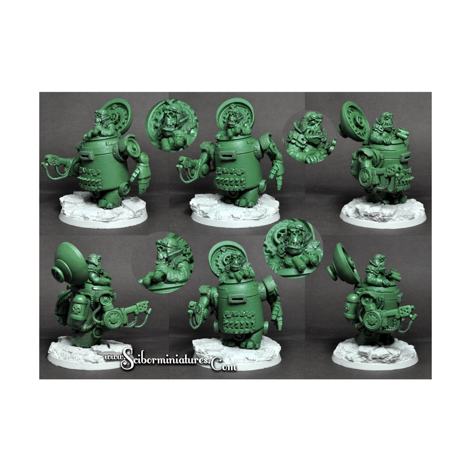 Scibor Monstrous Miniatures Orc Mech New - Walmart.com