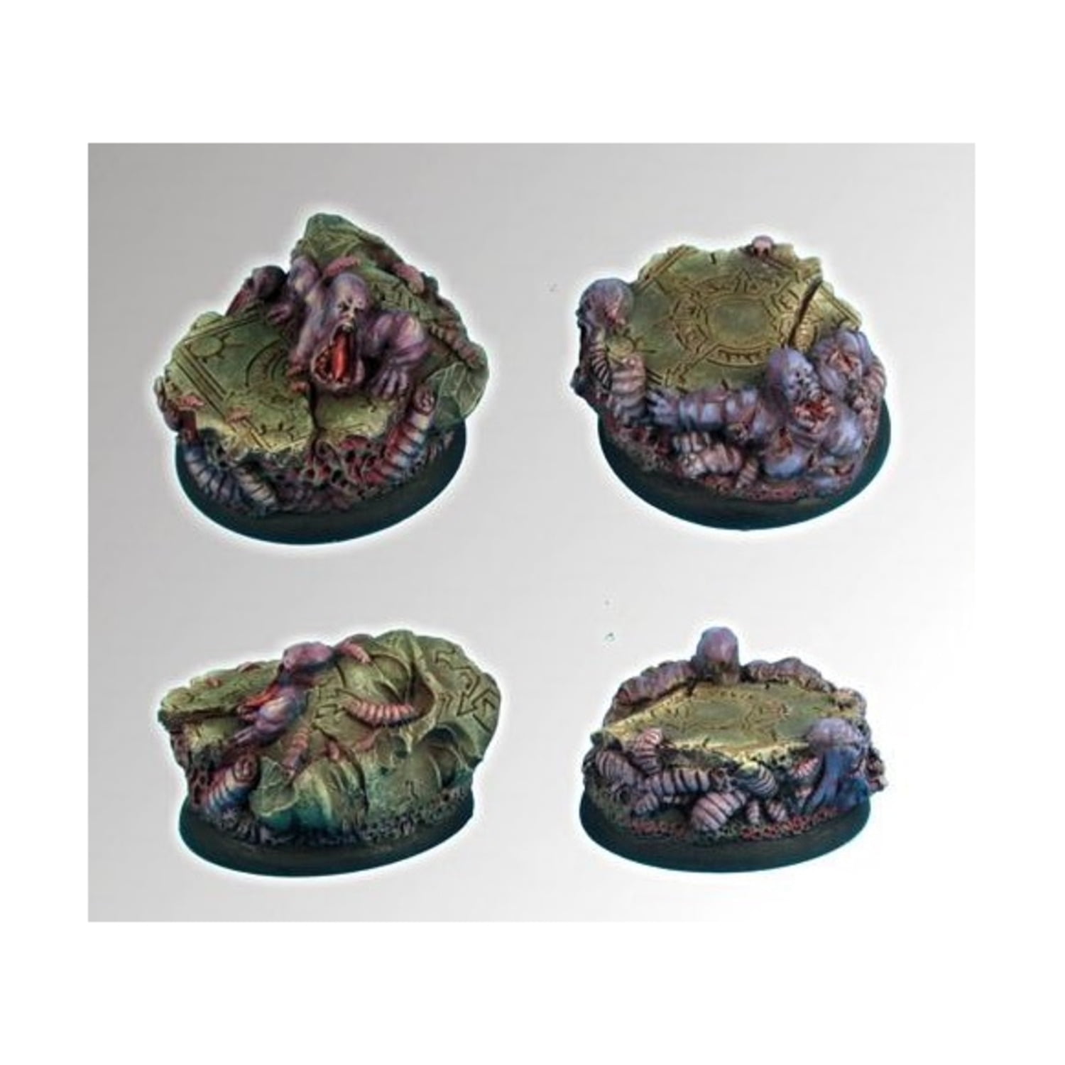 Scibor Monstrous Miniatures Rot & Grubs - 40mm Round Edge Base New ...