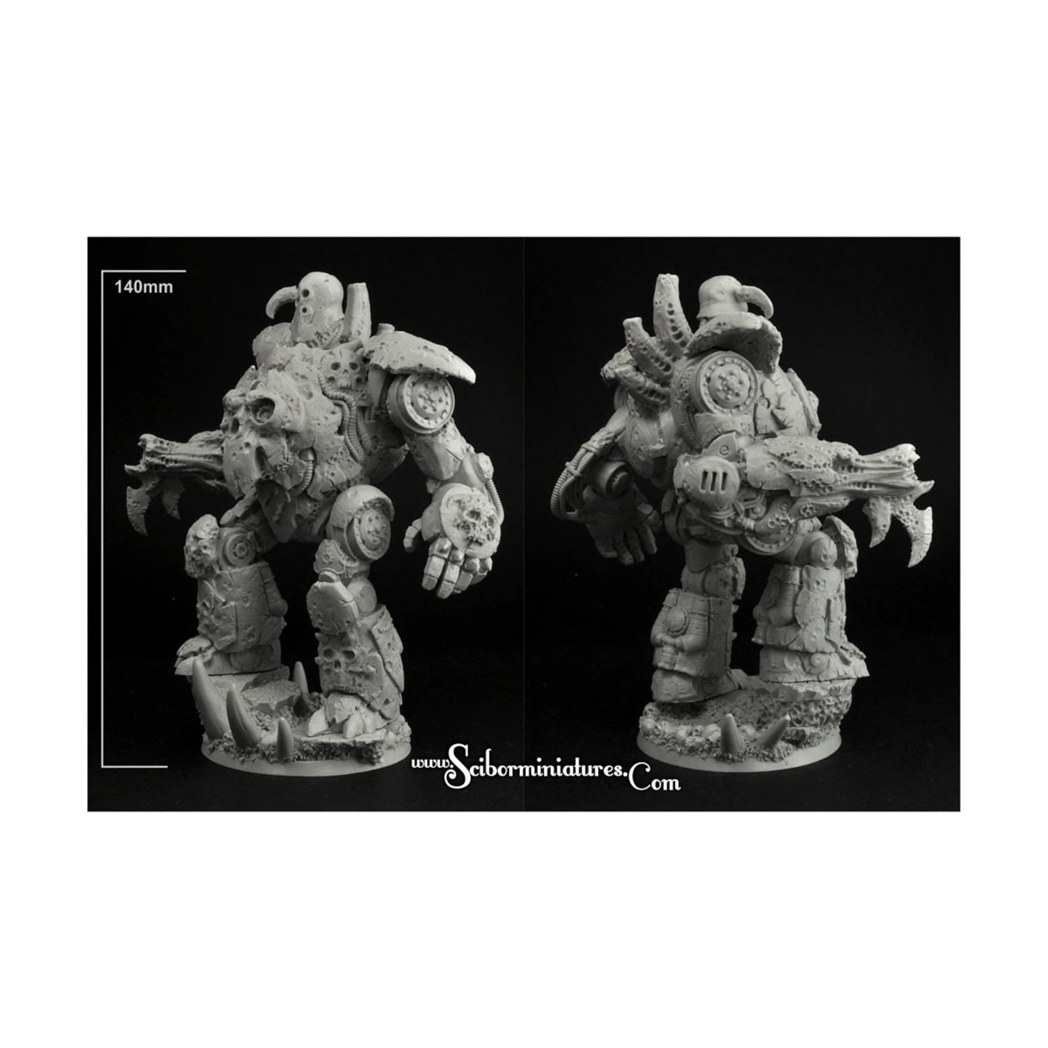 Scibor Monstrous Miniatures Rotten Mech Suit New - Walmart.com
